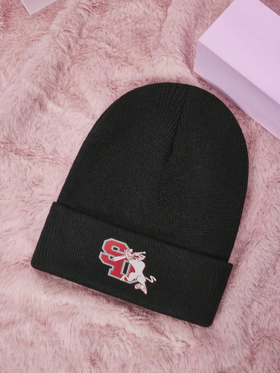 SCOOBY-DOO X SHEIN Mütze mit Buchstaben- und Cartoon-Figur-Grafik in ...