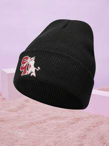 SCOOBY-DOO X SHEIN Mütze mit Buchstaben- und Cartoon-Figur-Grafik in ...