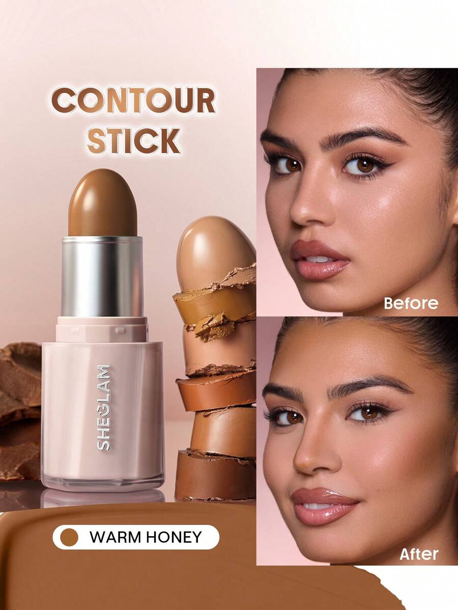 SHEGLAM Buttery Buff Contour & Bronzer Stick-Warm Honey Brand Beauty ...
