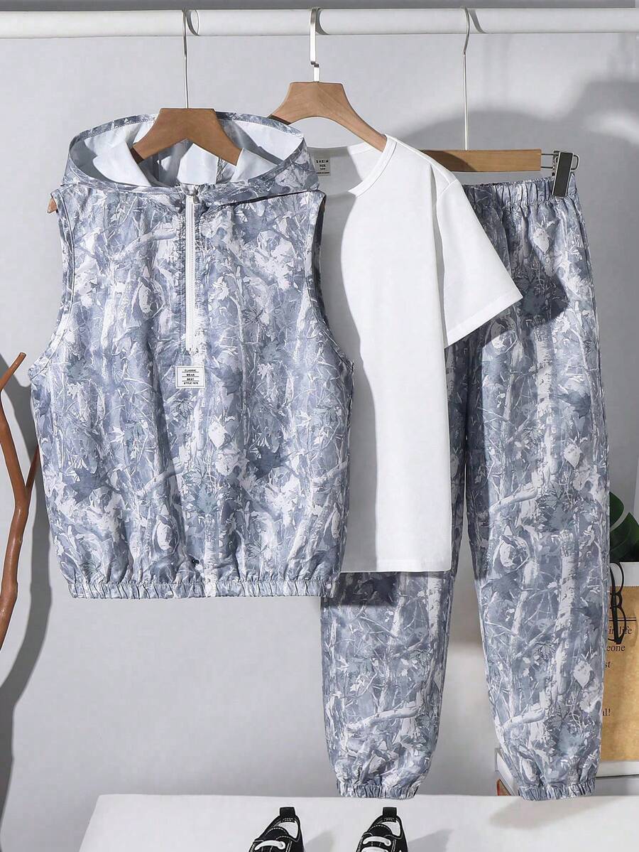 SHEIN Buy 2 Get 1 Free, 3pcs Casual Collegiate Comfortable ...