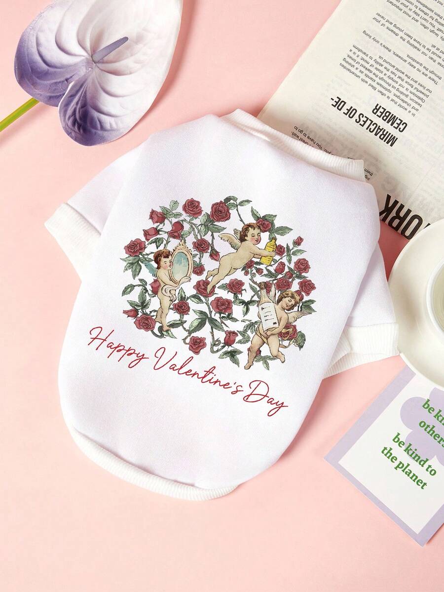 PETSIN 1 Peça Moletom com Capuz para Animais de Estimação com Impressão ...