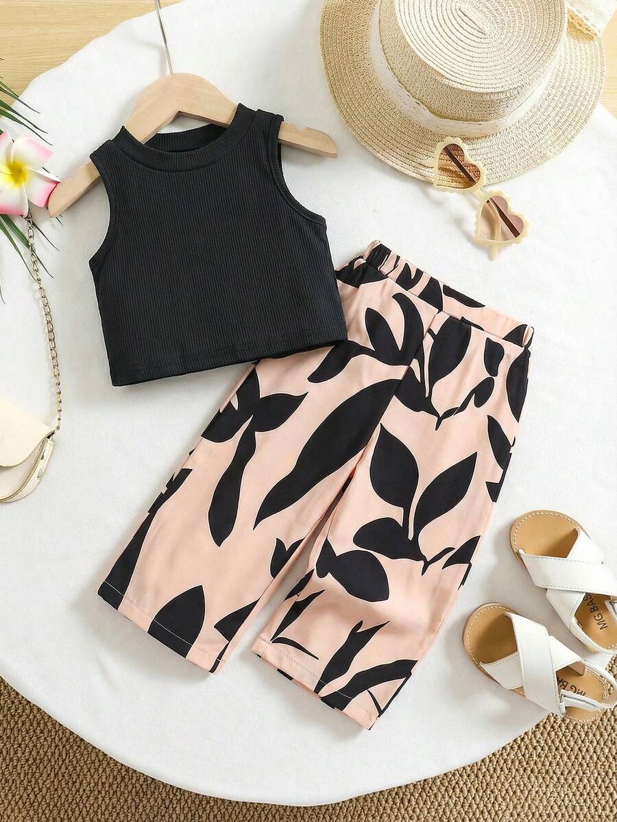 Travachic KIDS Baby Girl Summer Cute Vacation Knit Green Camisole ...