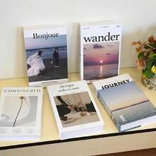 1pc/5pcs Folding Fake Book Decorative Books, Non-Opening Luxury Book ...
