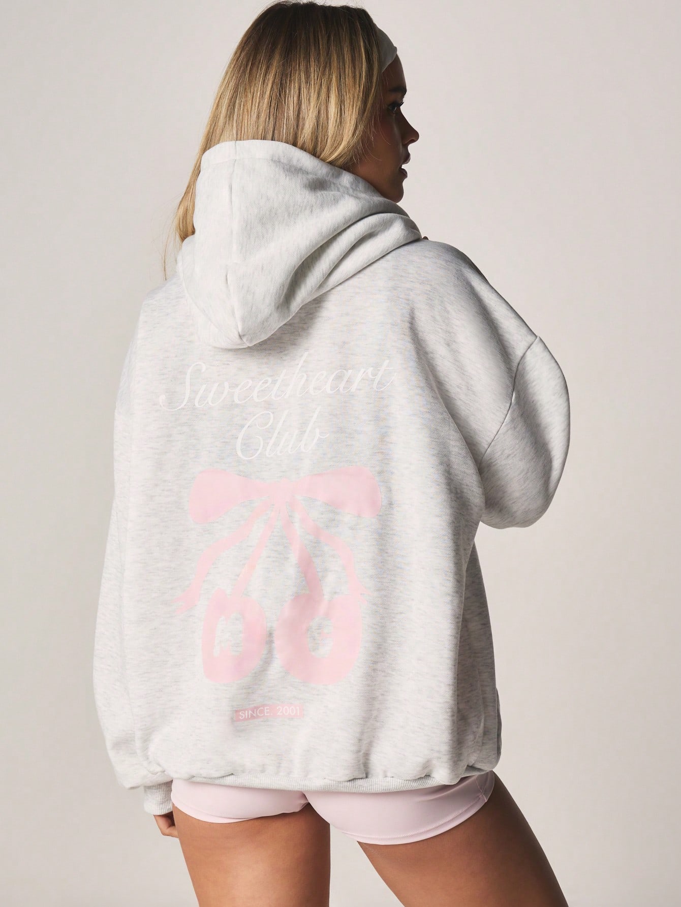 MISSGUIDED Oversized Hoodie With Back Print Design｜MISSGUIDED