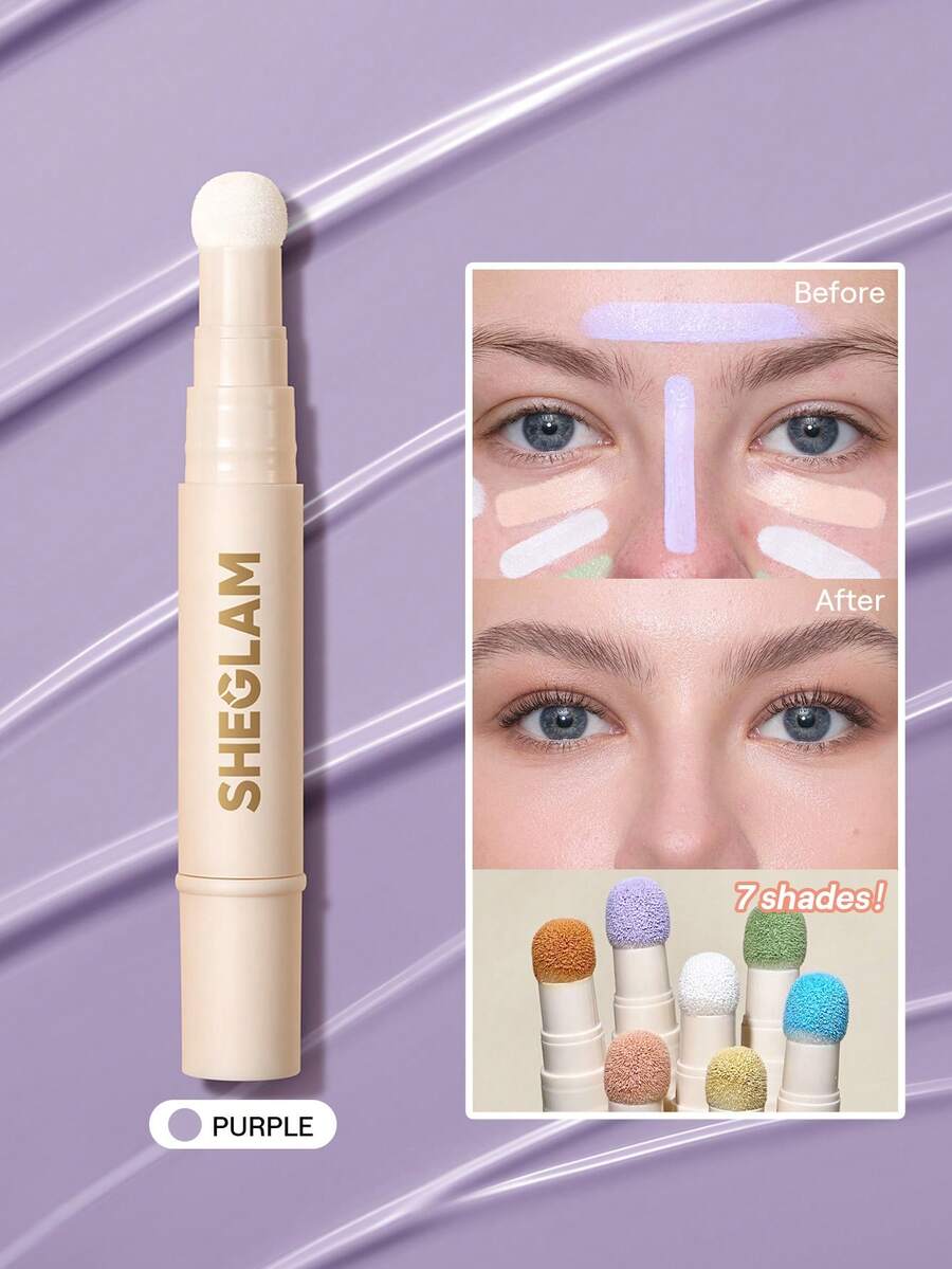 SHEGLAM Complexion Boost Color Correcting Concealer-Pruple Brand Beauty ...