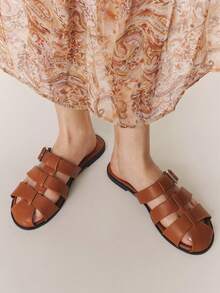Styleloop Women's Flat Sandals, Bohemian, Beach Vacation, Western Wind ...