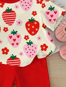 Conjunto Casual e Doce de Verão para Menina Bebê, Estampa de Poá ...