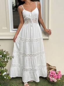 SHEIN Holidaya 2026 Summer Bohemian Beach Vacation Elegant Casual Dress ...