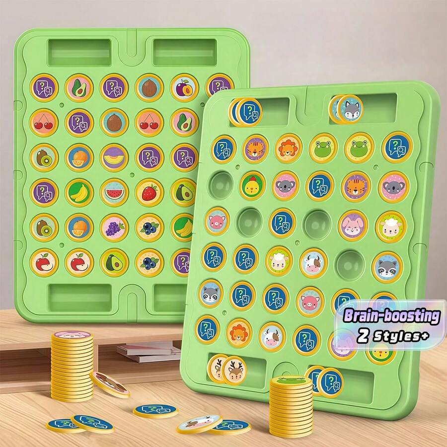1pc Flip-Board Game, Two-Player Memory Game, Match-3 Puzzle ...