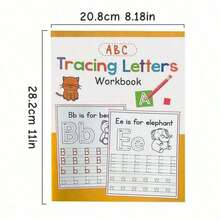 ABC Tracing Letters Workbook 28 Pages Kids Alphabet Writing Practice ...