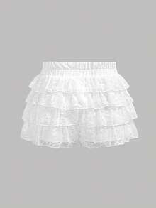 Girlism Tween Girl/Tween Girls' Spring/Summer New White Knit Lace ...