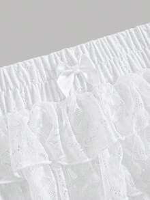 Girlism Tween Girl/Tween Girls' Spring/Summer New White Knit Lace ...
