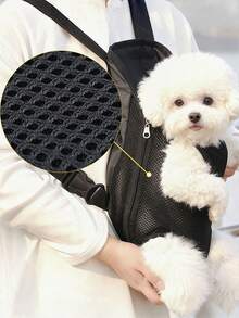 New Pet Outdoor Chest Bag, Cat/Dog Backpack, Breathable Mesh ...