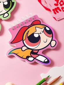 THE POWERPUFF GIRLS X SHEIN 60 Pages Cartoon Character Diary Handbook ...