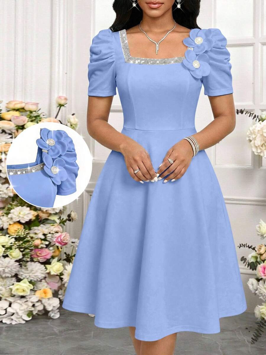 SHEIN Lady Festival Outfit Women Work Outfits Elegant Dresses For Party ...