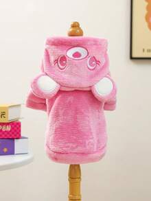 1pc Pet Wear, Cute Rainbow Bear Transformer Costume Outfit, Warm & Cozy ...