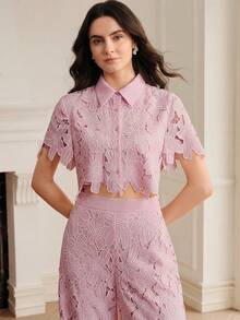 Anewsta Dusty Mauve Summer Elegant Wedding Ninang Women's 2-Piece Set ...