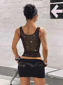 StreetHx Women's Spring/Summer Streetwear Subculture Minimalist Mesh ...