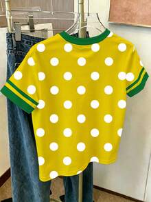 SHEIN 1pc Tween Girls Casual Comfortable Fashion Minimalist Vibrant ...