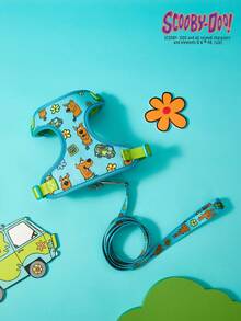 SCOOBY-DOO X PETSIN Dog Leash Harness Vest For Small Dogs And Puppies ...
