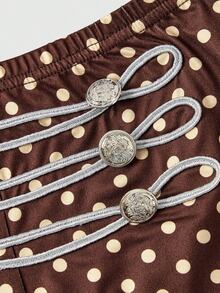 ROMWE Grunge Punk Summer Outfits Punk Napoleon Contrast Webbing Metal ...