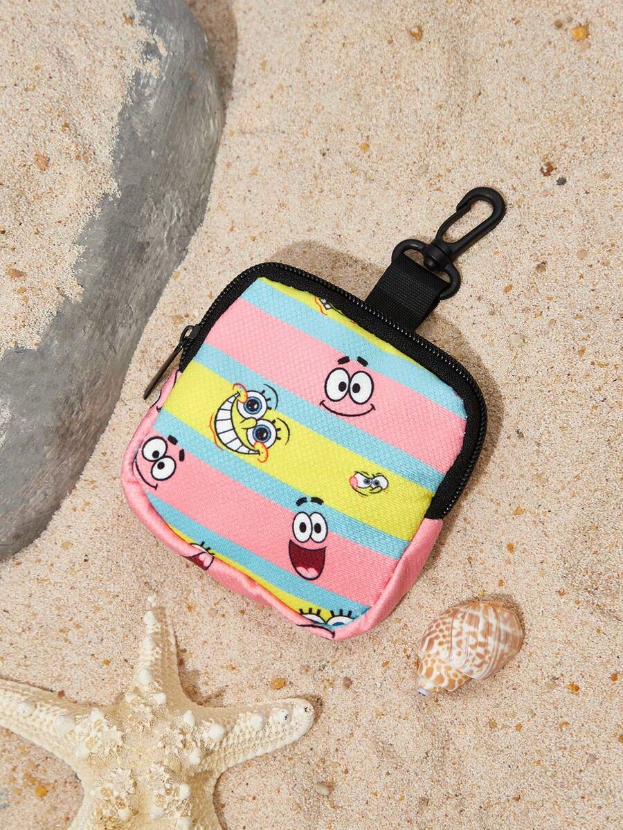 SpongeBob SquarePants | SHEIN Multi-Functional Coin Purse With Lock And ...