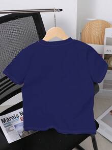 3pcs Boys Short Sleeve T-Shirts, New Spring/Summer Style, Three-Color ...