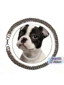 O-Chain Pet Collar, Alloy Thick Gold Chain, Punk Style Fashion ...