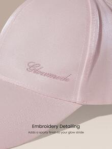 GLOWMODE Cotton Blend GlowCap Breathable Sweat-Wicking Embroidered ...
