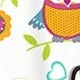 PopScrub Top de Scrub Feminina Branca com Estampa de Coruja, Borboleta ...