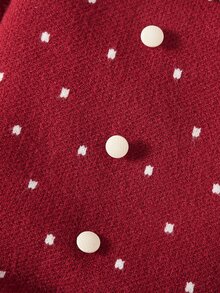 SHEIN Baby Girls Sweater Onesies, Soft & Comfortable Knitted Lace Heavy ...