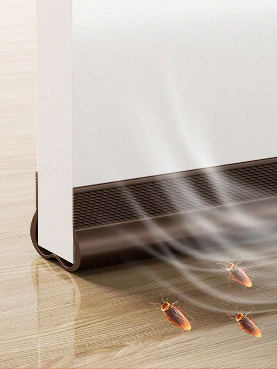 93cm PVC Door Bottom Seal Strip, Soundproof, Noise Reduction, Draftstop For Door Gap, Suitable ...