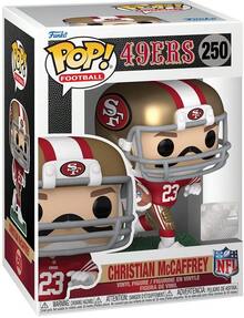 FUNKO POP! NFL: 49ers - Christian McCaffrey [COLLECTABLES] Vinyl Figure ...