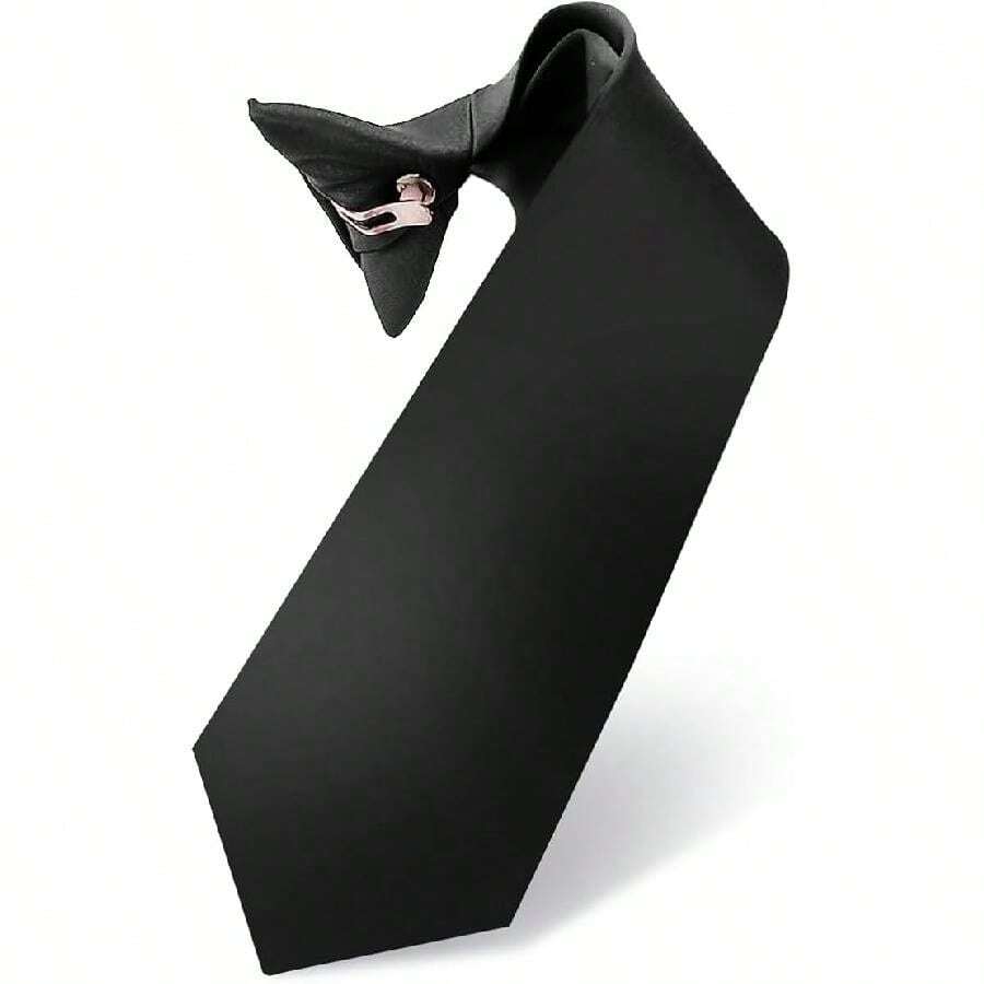 Vittorio Farina Boy's Satin Clip Necktie | SHEIN USA