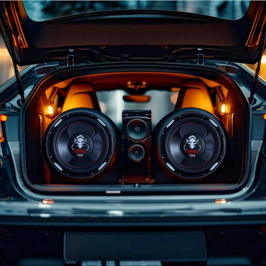 BOSS Audio P126DVC Phantom 12 Inch 2300W Car Audio Subwoofer Speakers ...