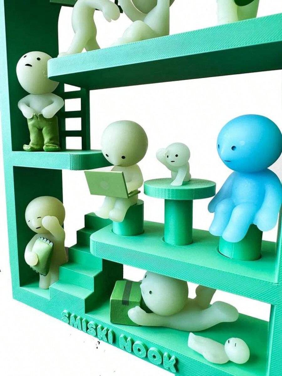 Smiski Shelf - Smiski House - Smiski Display Organizer | aktuelle ...