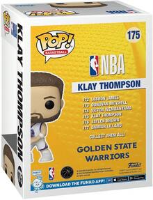 Funko POP! SPORTS: NBA - Warriors - Klay Thompson [COLLECTIBLES] Vinyl ...