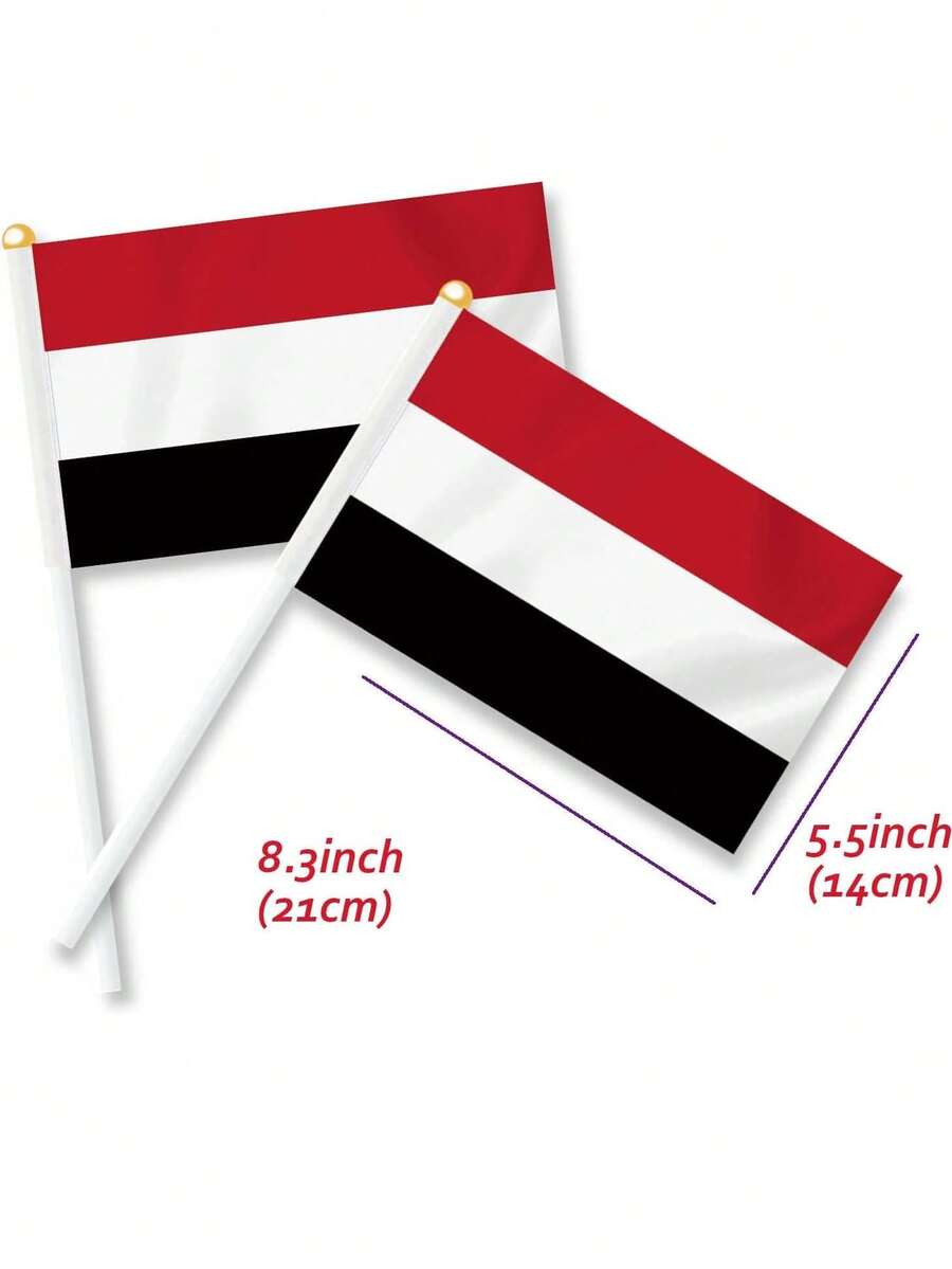 10pcs National Flag Small Mini Handheld Flag Sticks, Miniature Country ...