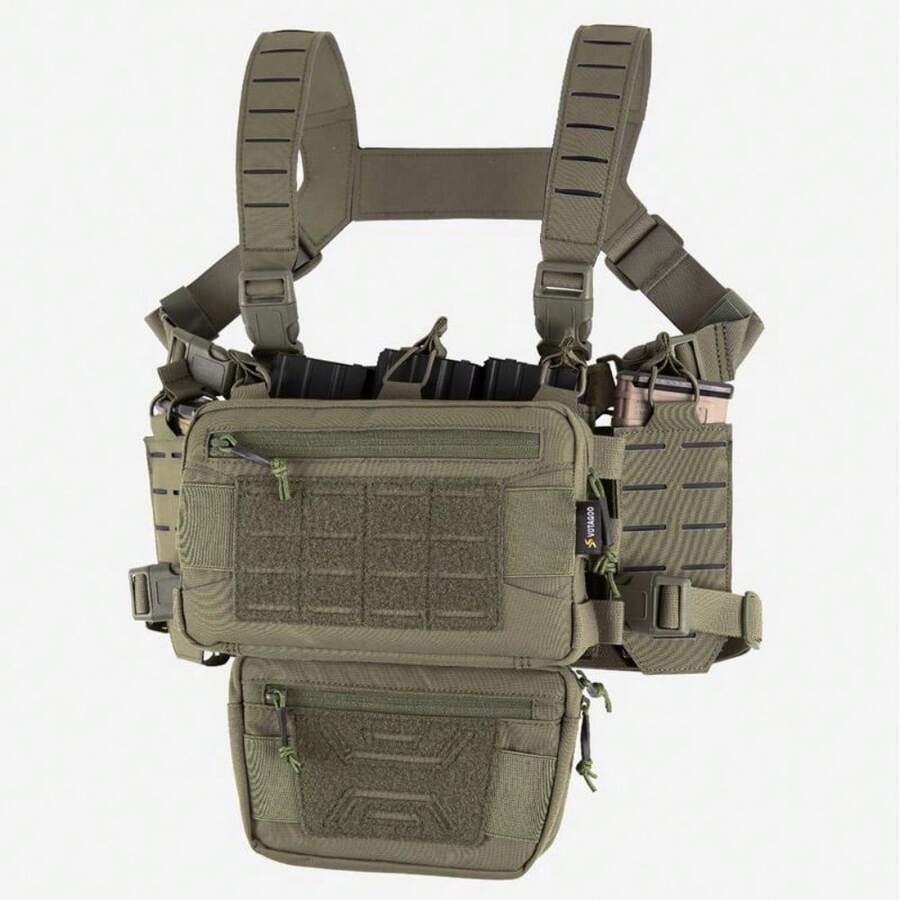 VOTAGOO Chest Rig-Sport Chest Rig,Molle Modular Micro Chest Rigs ...