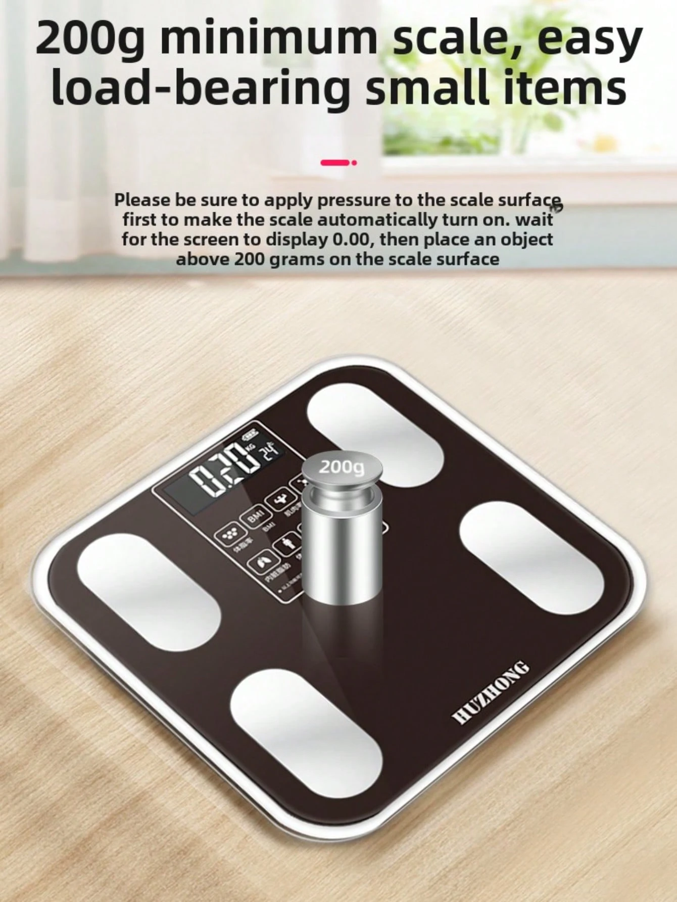 Weight Scale, Battery Powered, High-Precision And Precision Health ...