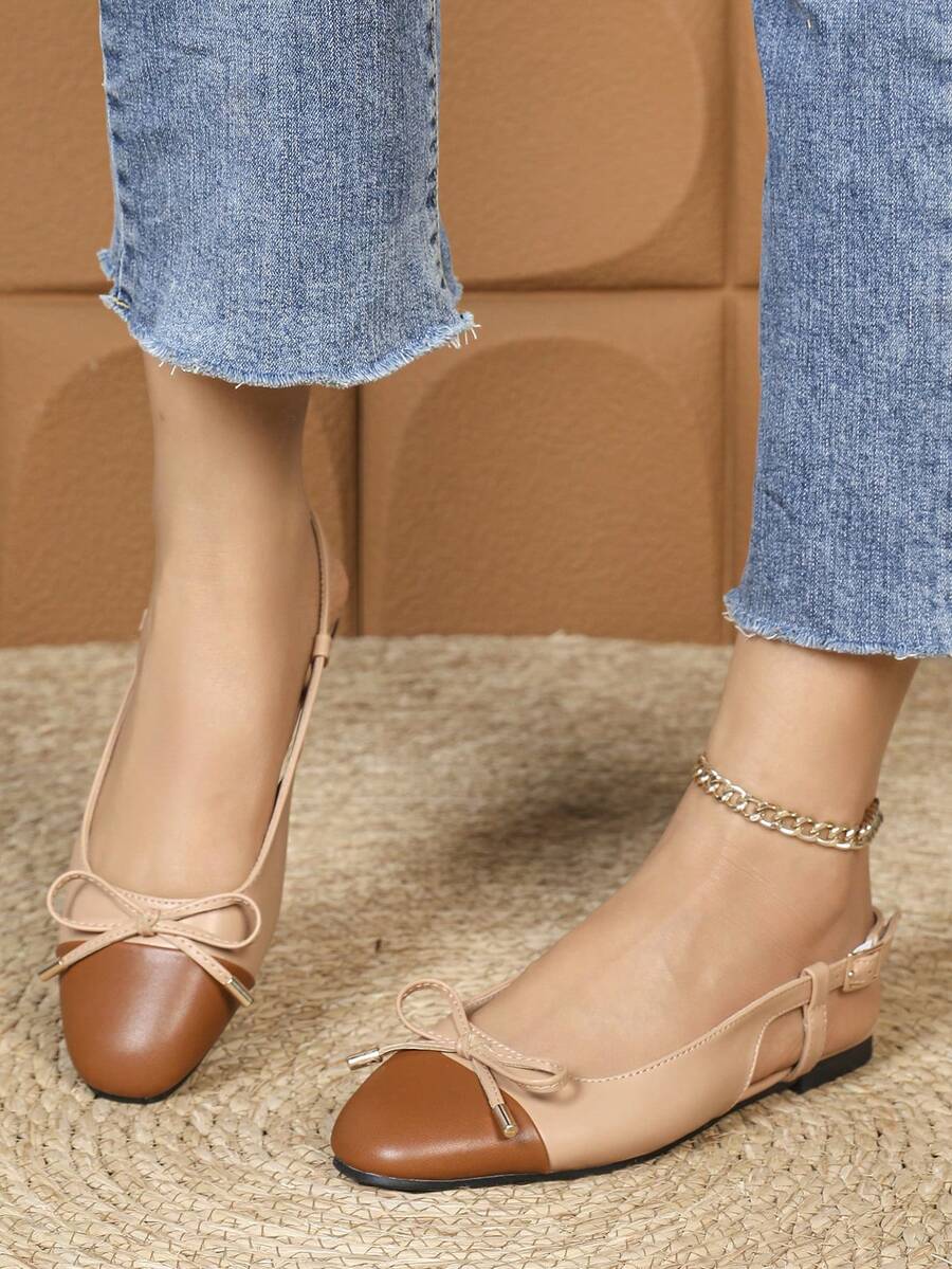 Women's New Stylish Summer Colorblock Flat Sandals, Soft Bandage Shoes ...