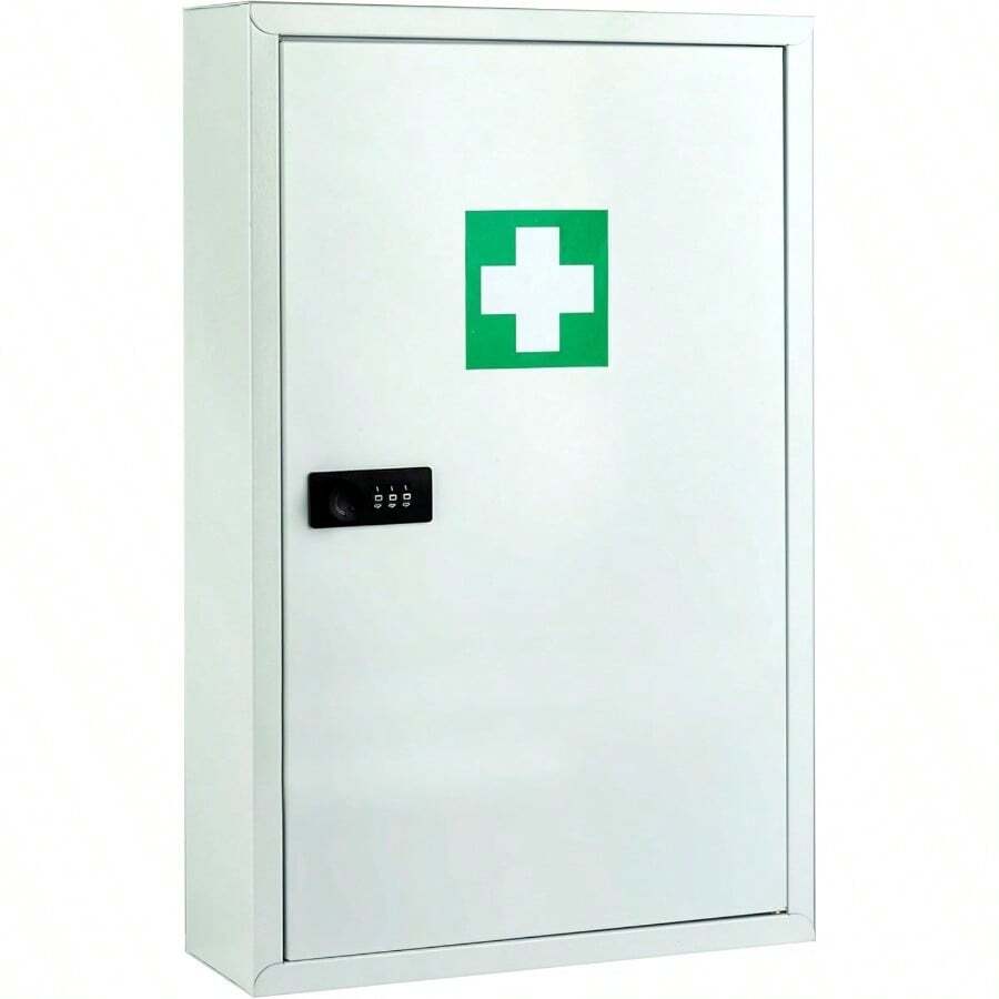 Medical Cabinet | Wall-Mounted First Aid Metal Box With Mechanical ...