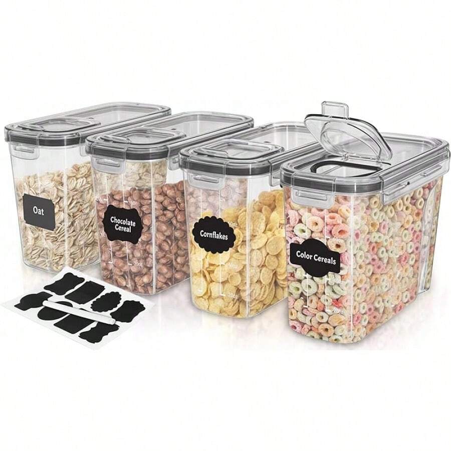 Kitchen Grain Container - Gallon Sealed Food Storage Containers And ...