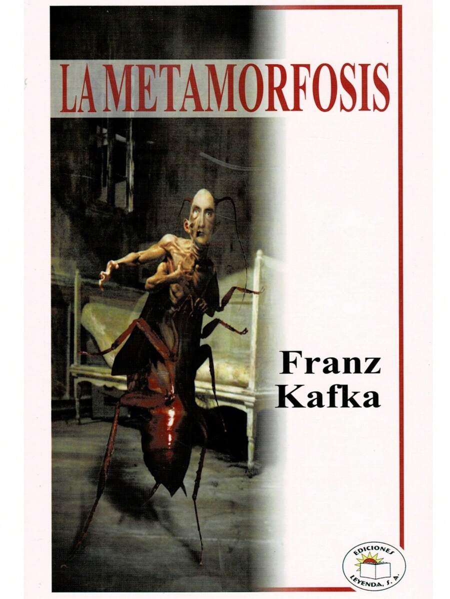 The Metamorphosis - Franz Kafka - Editorial Leyenda - Classic Novel Of ...