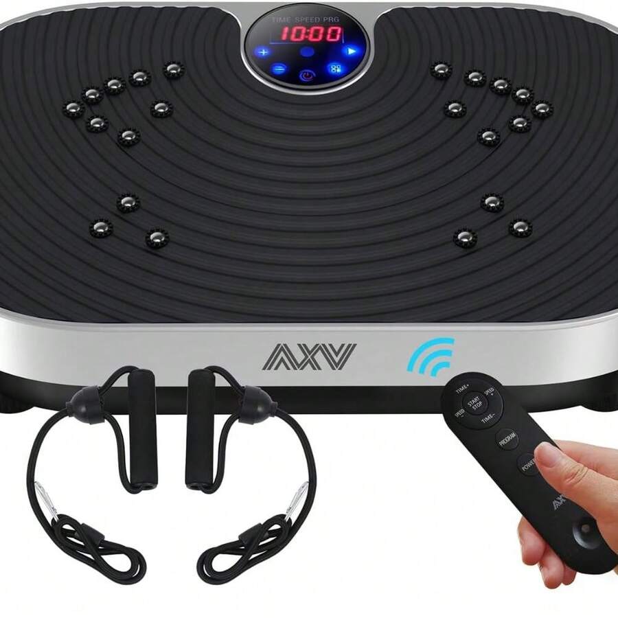 AXV Vibration Plate Exercise Machine Whole Body Workout Vibrate Fitness ...
