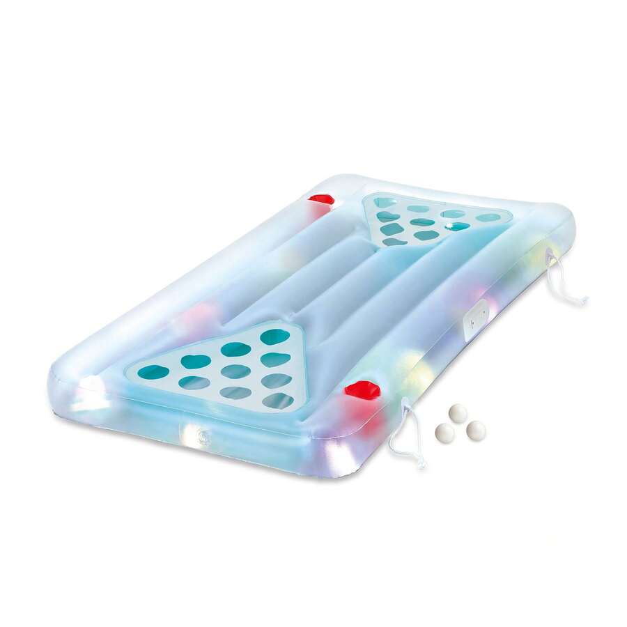 Inflatable Aqua Glow Aqua Pong Pool Game, Multicolor, For Adults ...