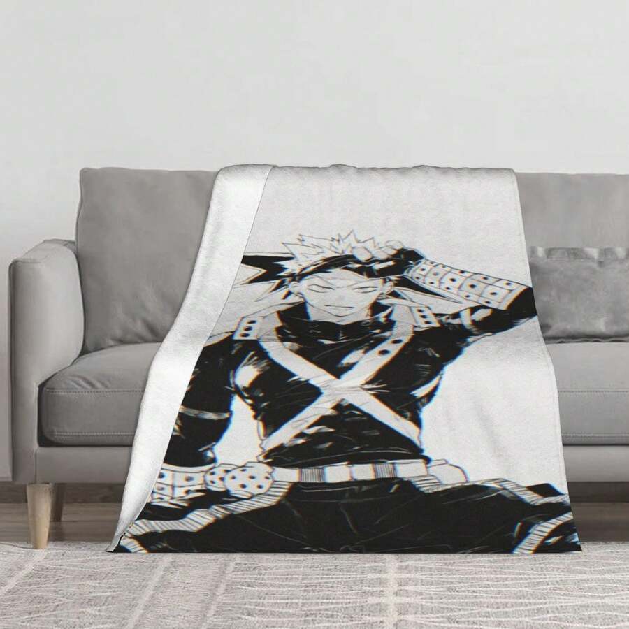 My Boku No Hero Academia Katsuki Bakugou Print Haruku Basic (23) Fleece ...