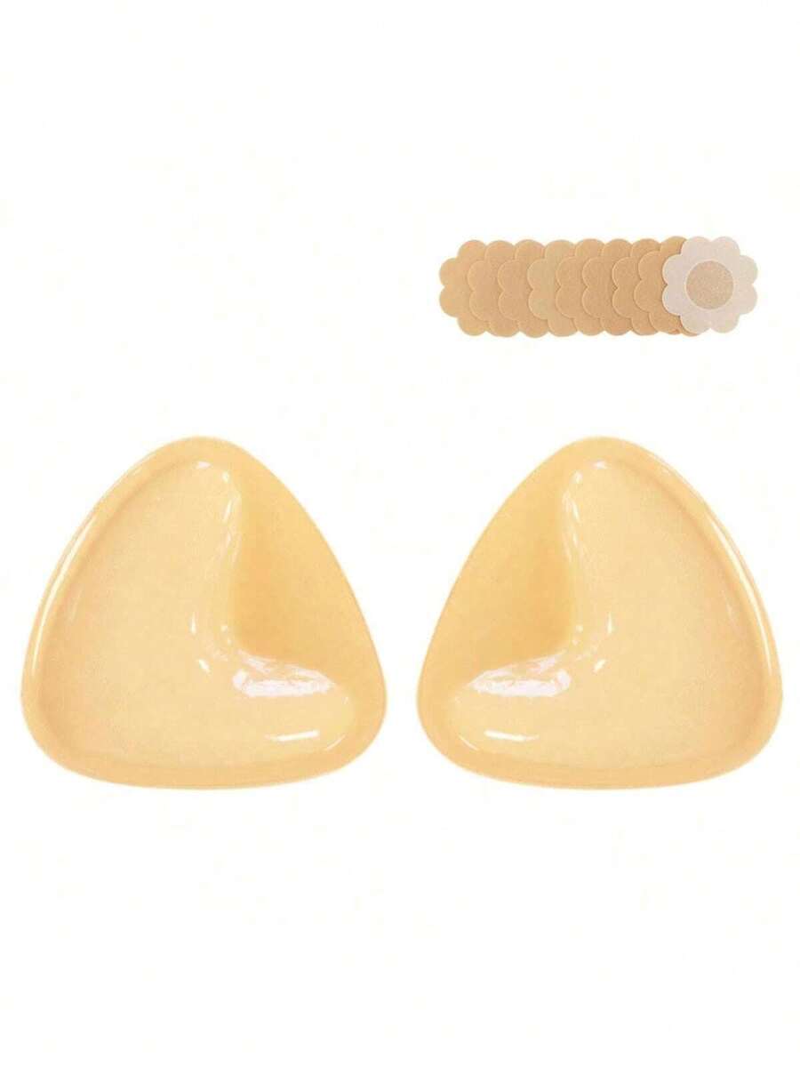 Push Up Bra - Double Sided Adhesive Waterproof Bra Pads, Enhancers Pads ...