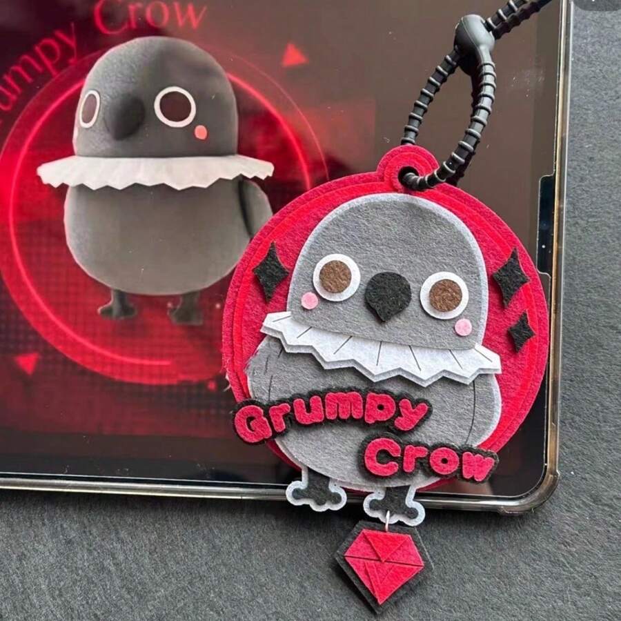 1pc Love And Deep Space Sylus Qin Che Is Very Angry, Crow Hand Made Non ...