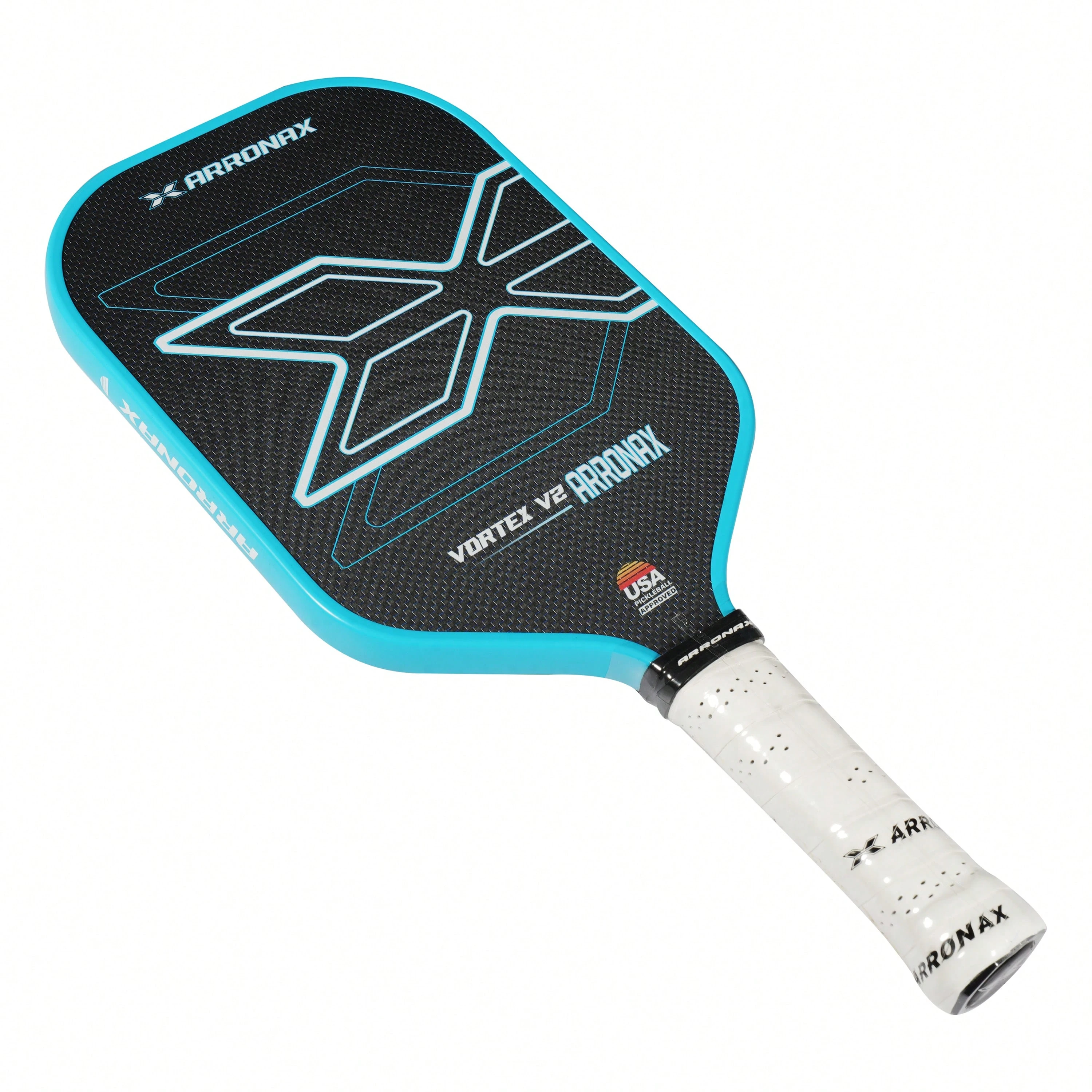 Raquette de pickleball ARRONAX AX06 Vertex V2 à surface en carbone ...